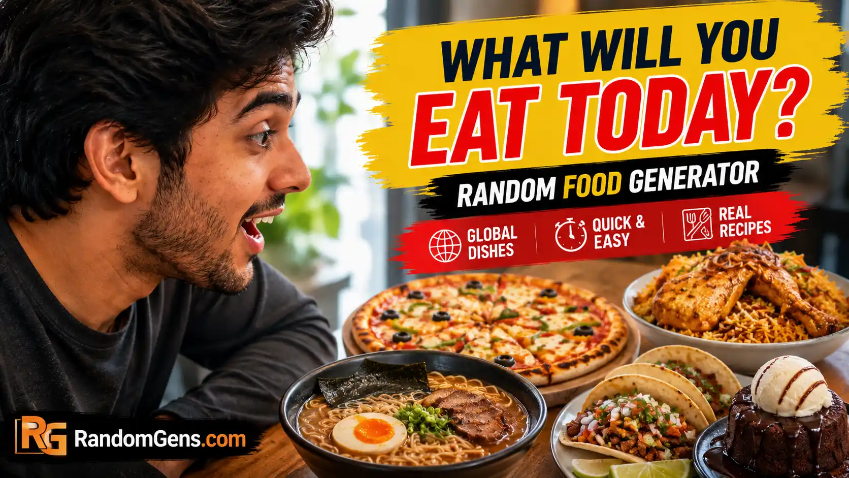 Random Food Generator 2026: Fast & Easy Meals
